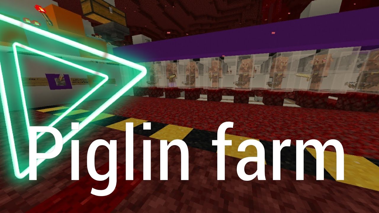 Minecraft: Piglin farm - YouTube