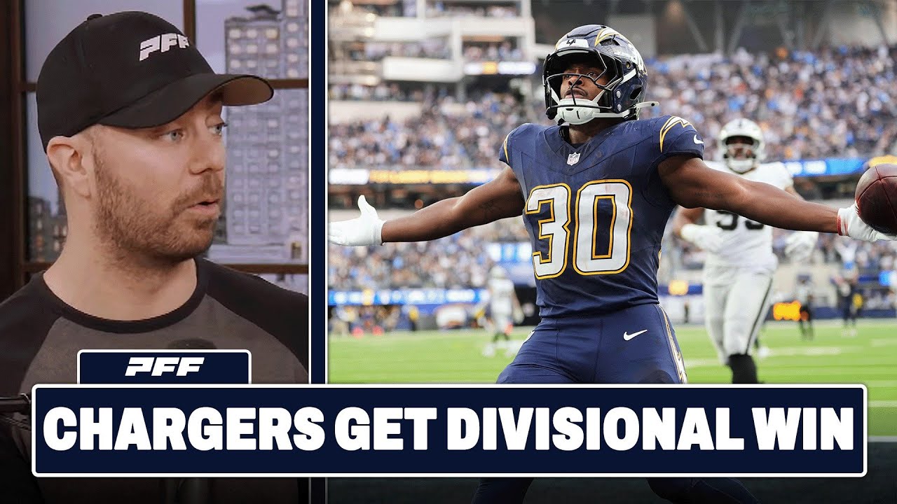 Las Vegas Raiders vs. Los Angeles Chargers Review | PFF Grade Release ...