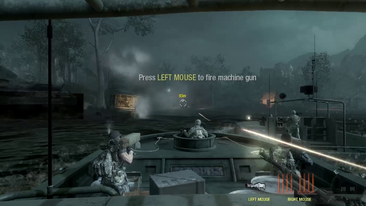 CALL Of DUTY || BLACK OPS || waterway mission - YouTube