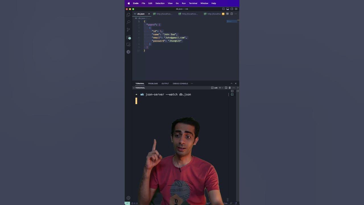 Json Server For Fake Apis Youtube