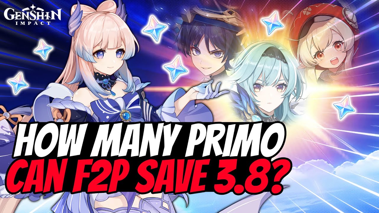 How Many Primogems Can You Save In Patch 3.8? | Genshin Impact - YouTube