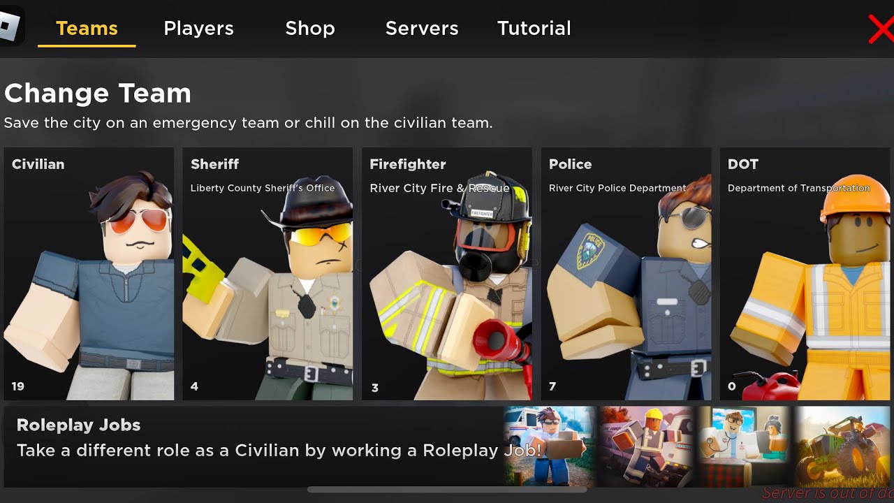 USING ALL THE JOBS IN ERLC - YouTube