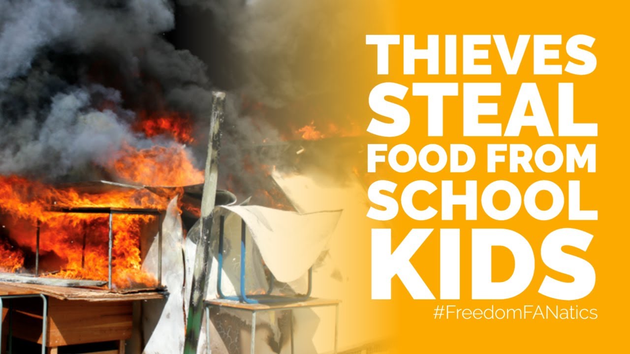 Thieves steal food from school kids | Freedom FANatics Ep. 45 - YouTube