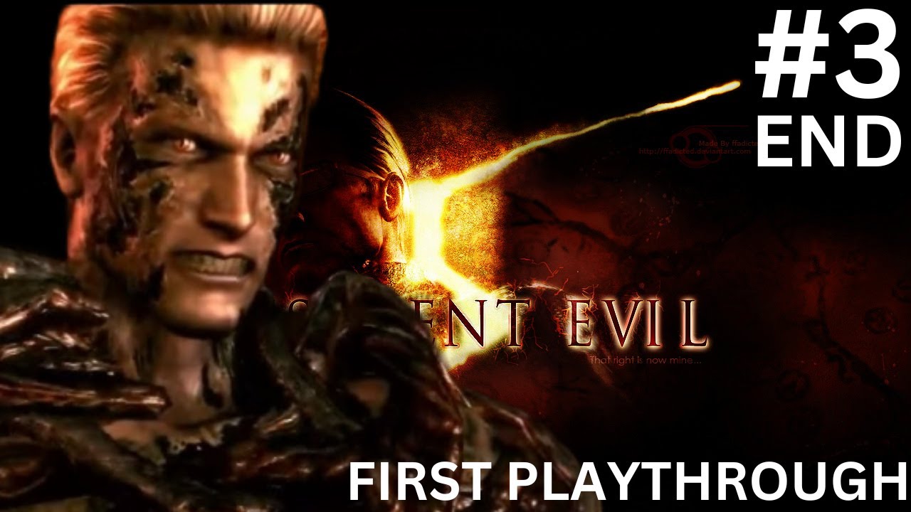 The Fall Of Wesker | Resident Evil: 5 #3 First Playthrough [END] - YouTube