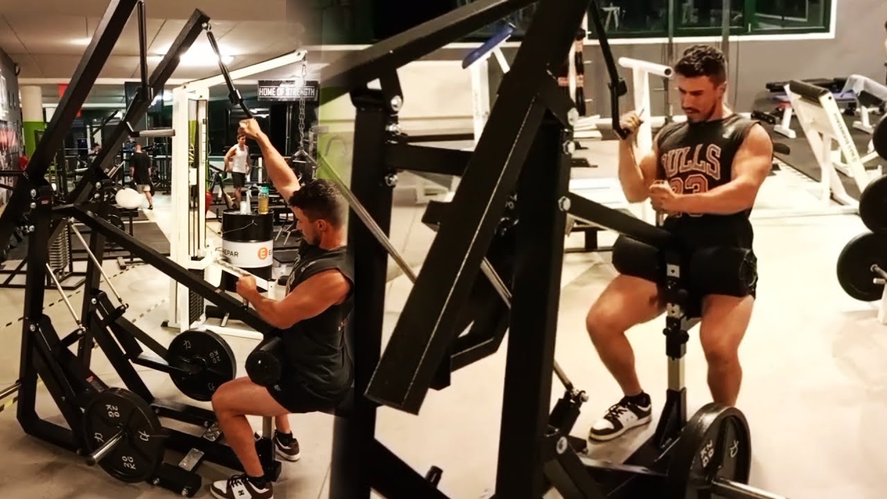 GYMEQUIP.EU / Lateral Front Lat Pulldown Machine L8XX / Gym in Italy - YouTube