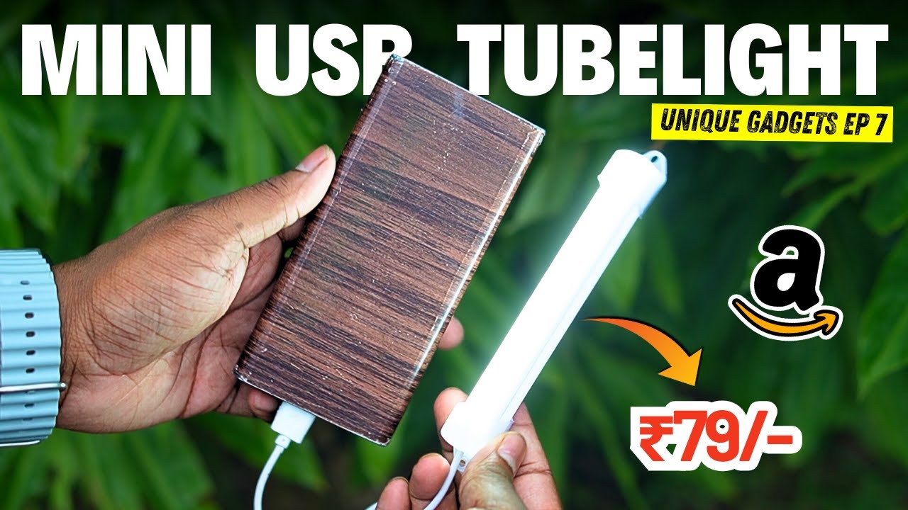 Mini USB Tube Light 😱⚡️| Unboxing and Review | Unique Gadgets Ep 7 🔥 ...