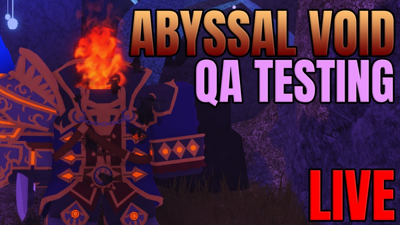 🔴ABYSSAL VOID QA TESTING + MORE | Dungeon Quest (Roblox)🔴 - YouTube