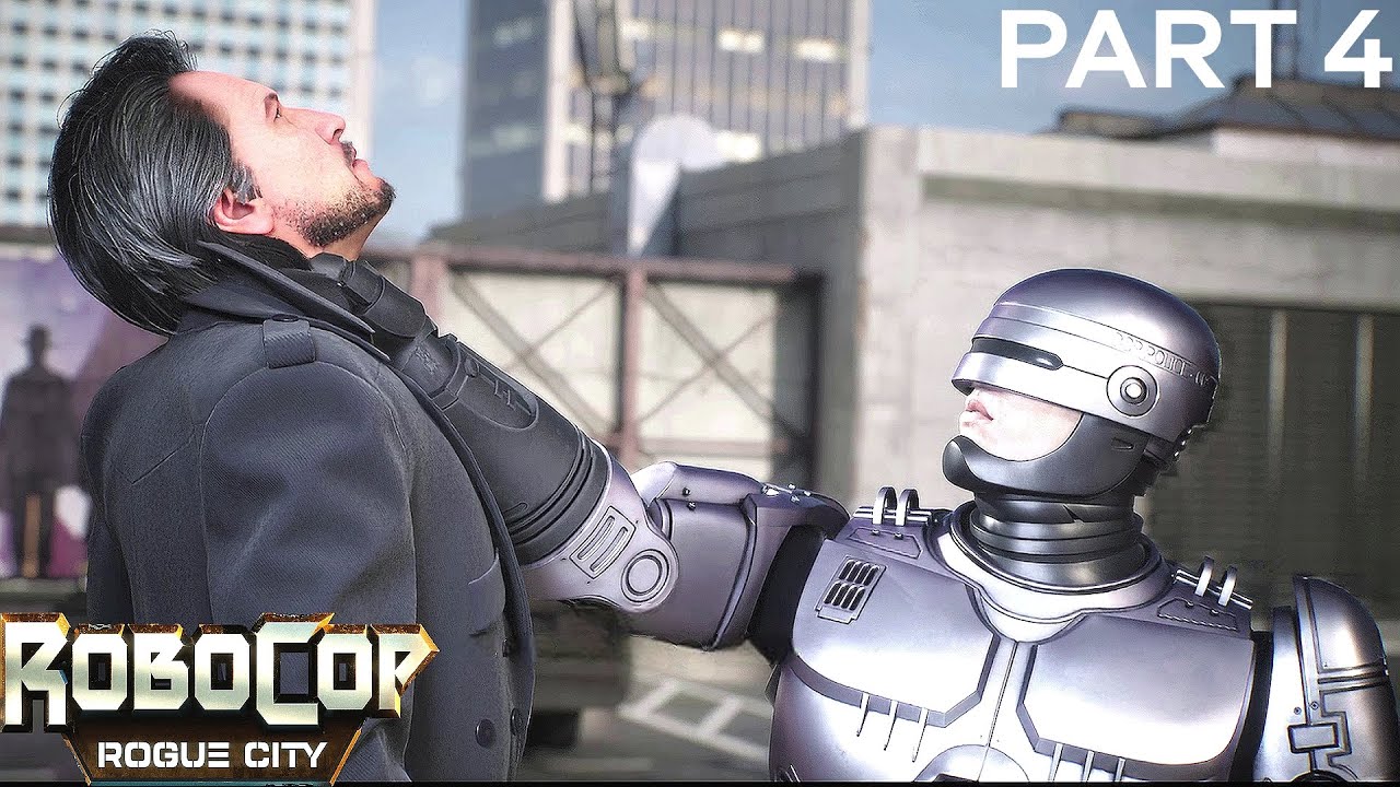 ROBOCOP: ROGUE CITY Gameplay Walkthrough Part 4 FULL GAME [4K] - No ...