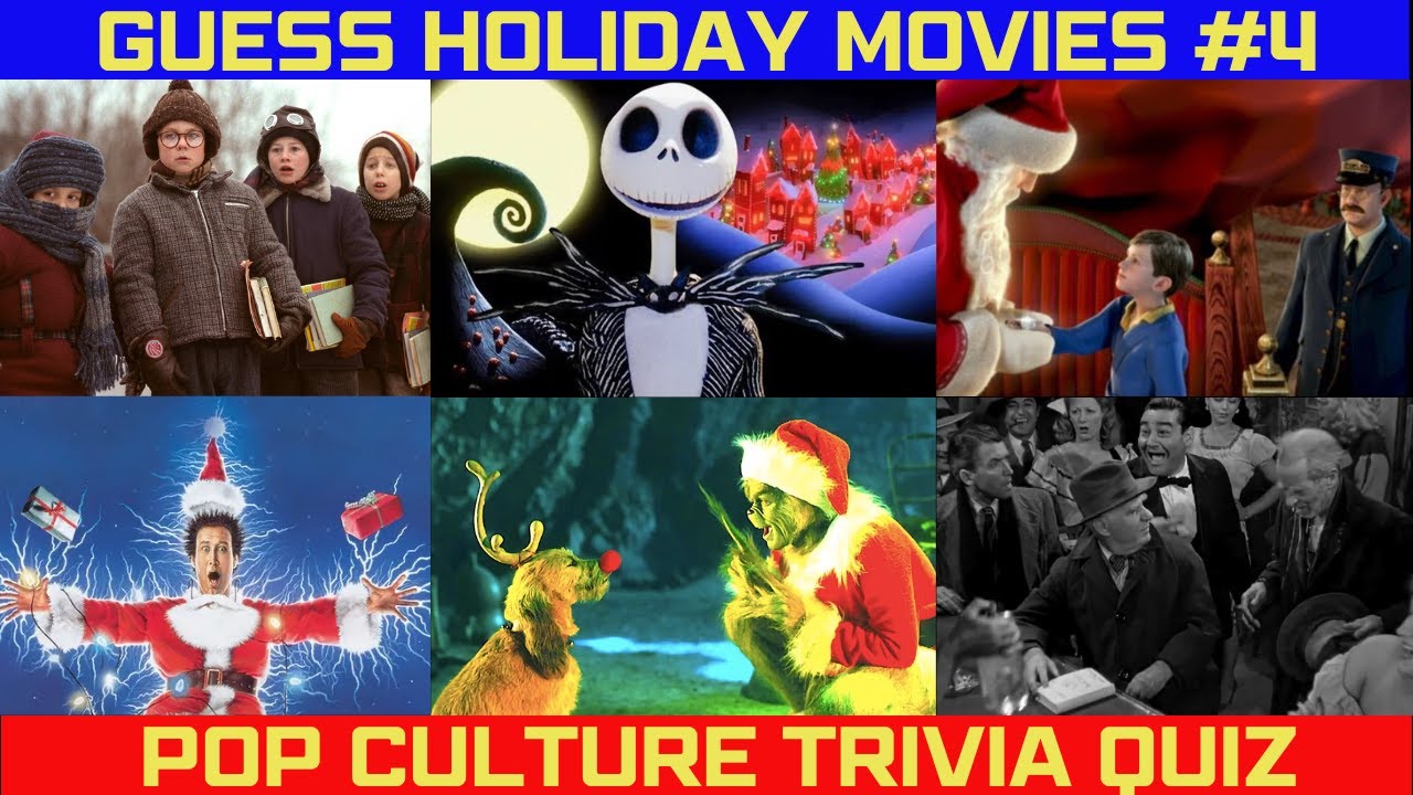 Guess Holiday Movie Pop Culture Trivia (Quiz #4) - YouTube