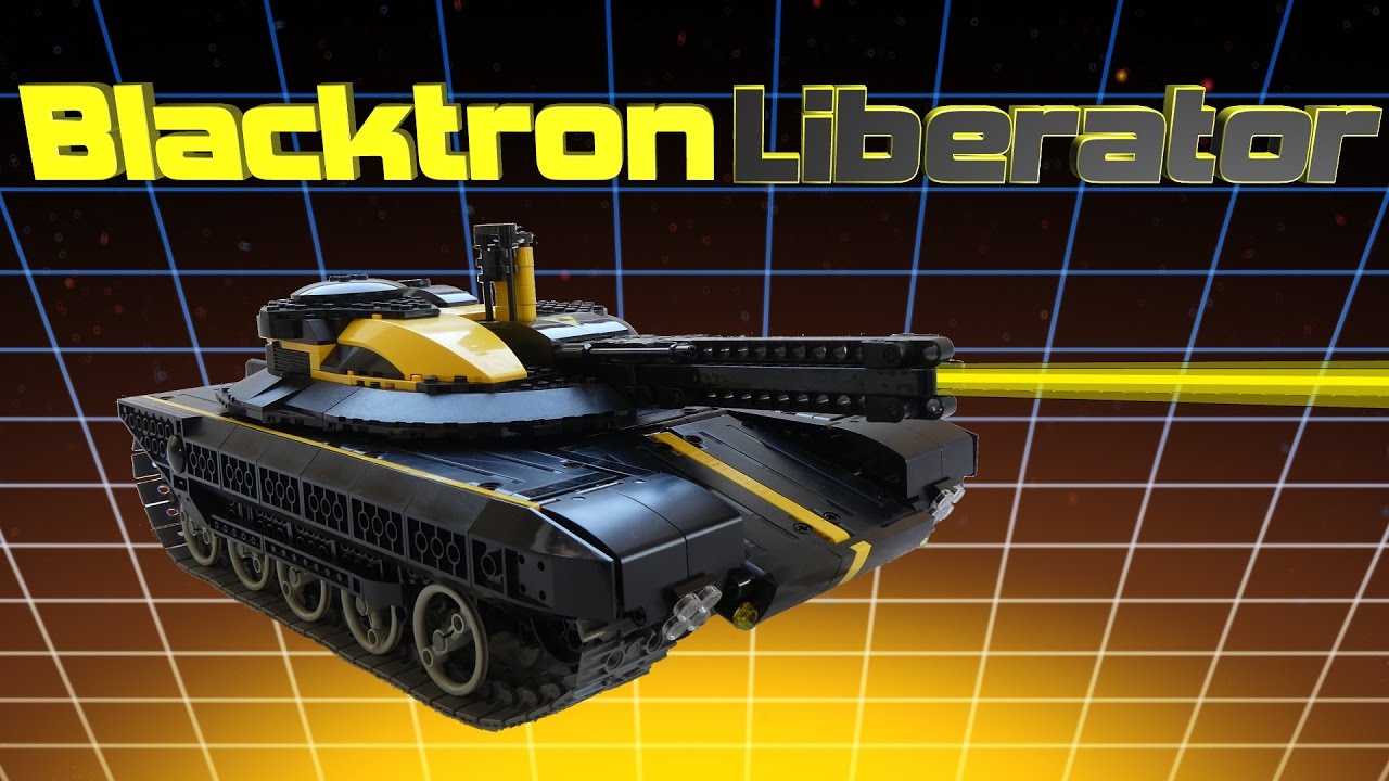 LEGO Blacktron "Liberator" Tank - YouTube