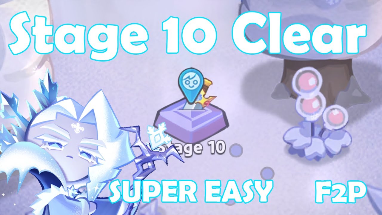 Stage 10 Frost Queen Crystal Jam Cookie Run: Kingdom Guide F2P SUPER ...