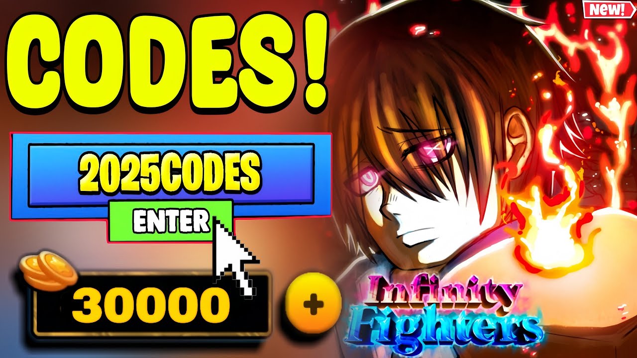 *NEW* ALL WORKING CODES FOR INFINITY FIGHTERS 2025! - ROBLOX INFINITY ...