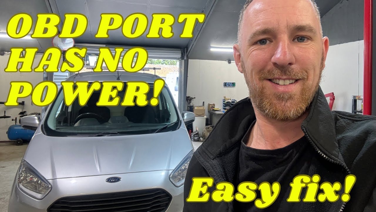 The mystery of Ford Transit OBD2 port not working! Easy fix 😎 - YouTube