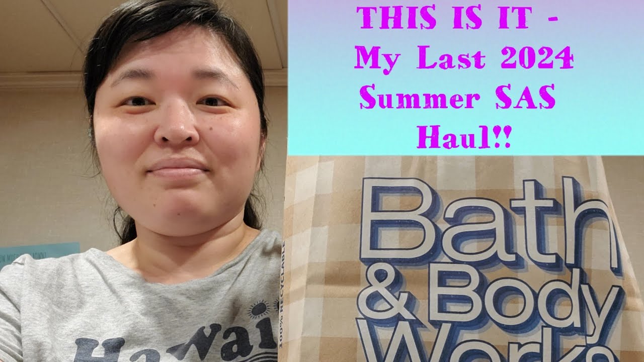 THIS IS IT - My Final 2024 Summer SAS Haul! - YouTube