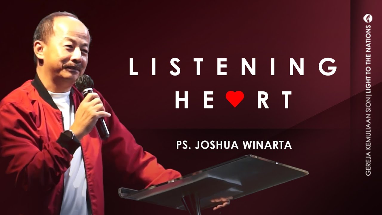 LISTENING HEART | Ps. Joshua Winarta - YouTube