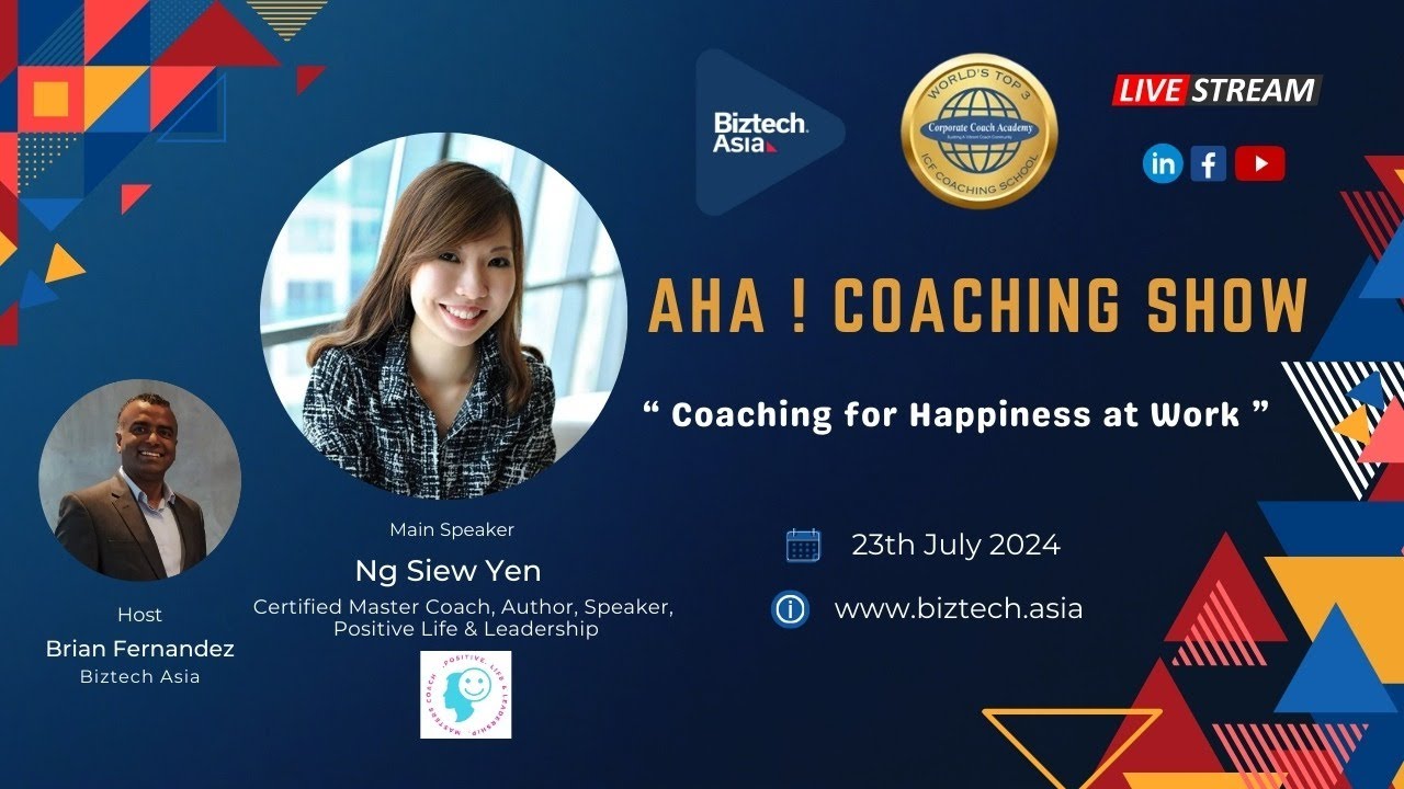 AHA! Coaching Show - Coaching for Happiness at Work - YouTube