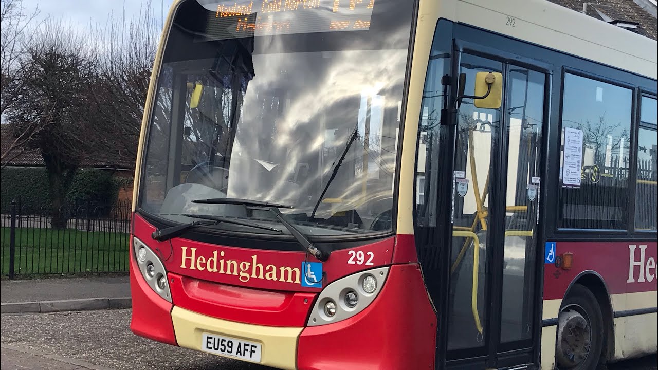 Route D2 Hedingham 292 Mini E200 ADL bus from Southminster to ...