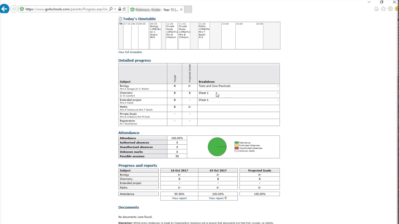Go4Schools Parent Tutorial - YouTube