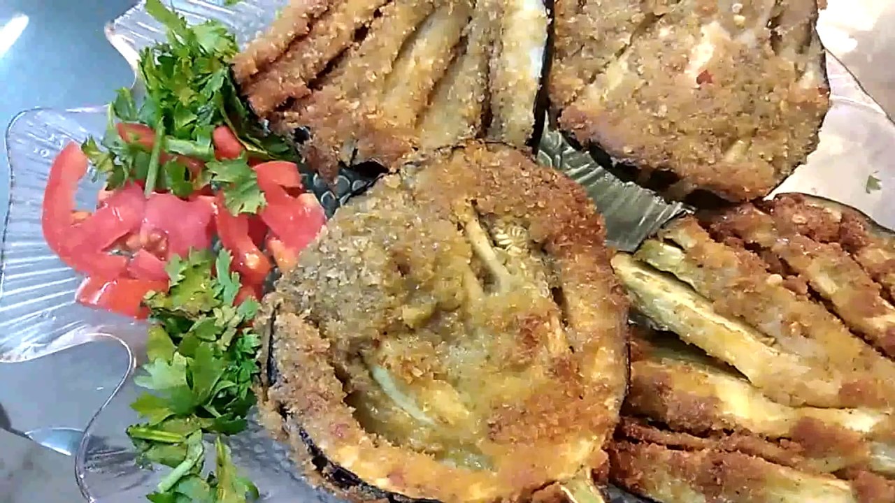 Crispy Bringal Recipe Egg Plant مزیدار بینگن ایگ پلانٹ Recipe By R ...