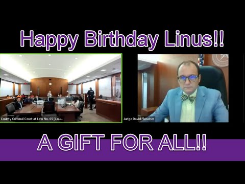 Happy Birthday Linus - YouTube