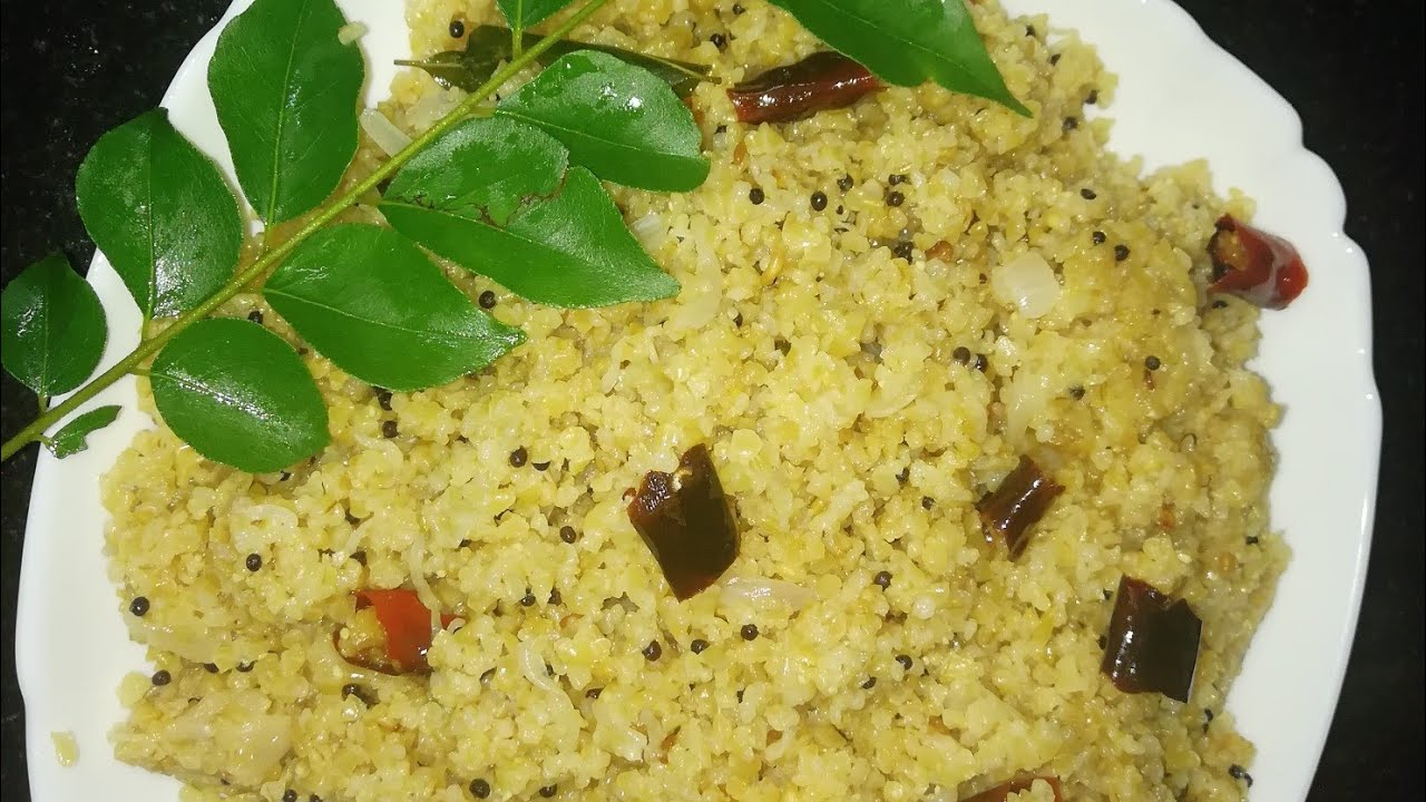 How to make uppu mav//അംഗനവാടി സ്റ്റൈലിൽ ഒരു ഗോതമ്പു ഉപ്പുമാവ് - YouTube