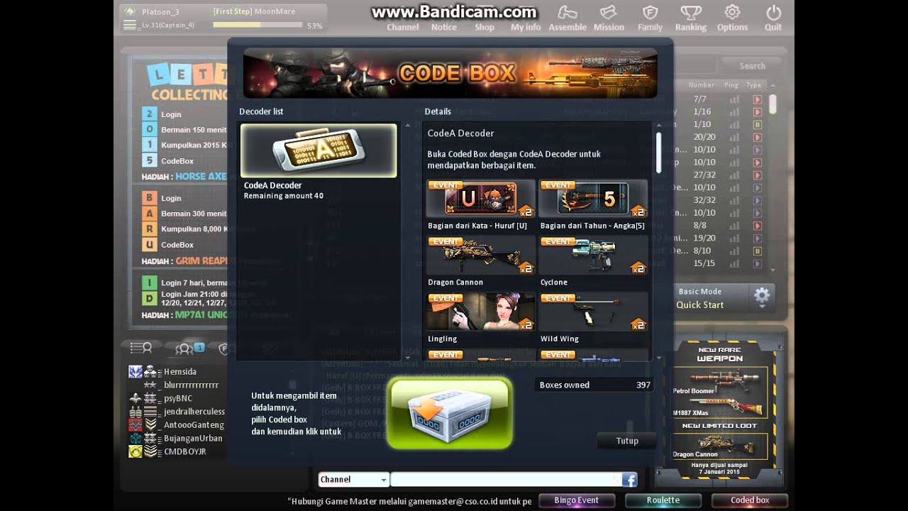 CSO Bingo Buka 110 Decoder - YouTube