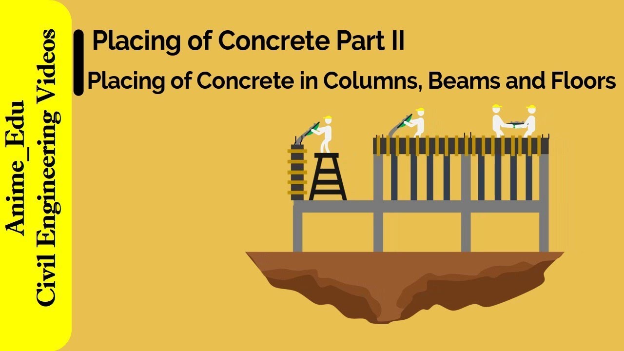Placing of Concrete in Columns, Beams & Floors/Roofs || Manufacture of ...