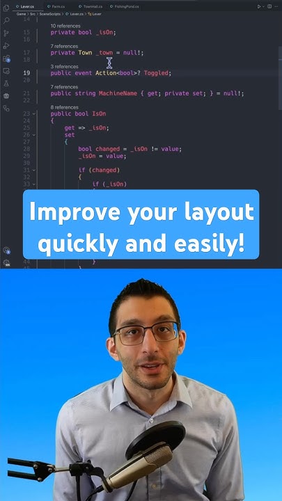 VS Code Micro Lesson: Improving Your Layout #development #developer #efficiency #vscode - YouTube
