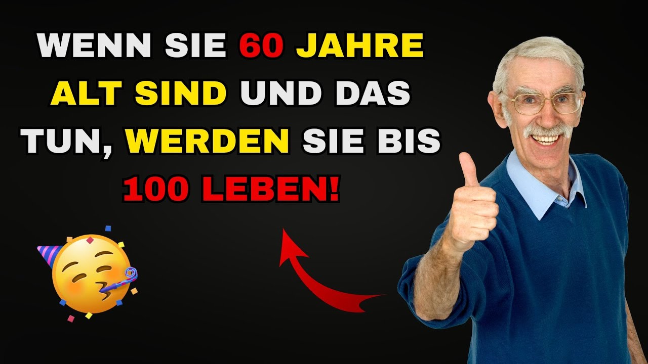 Wenn Sie 60 Jahre alt sind und das noch können, sind Sie ein seltener ...