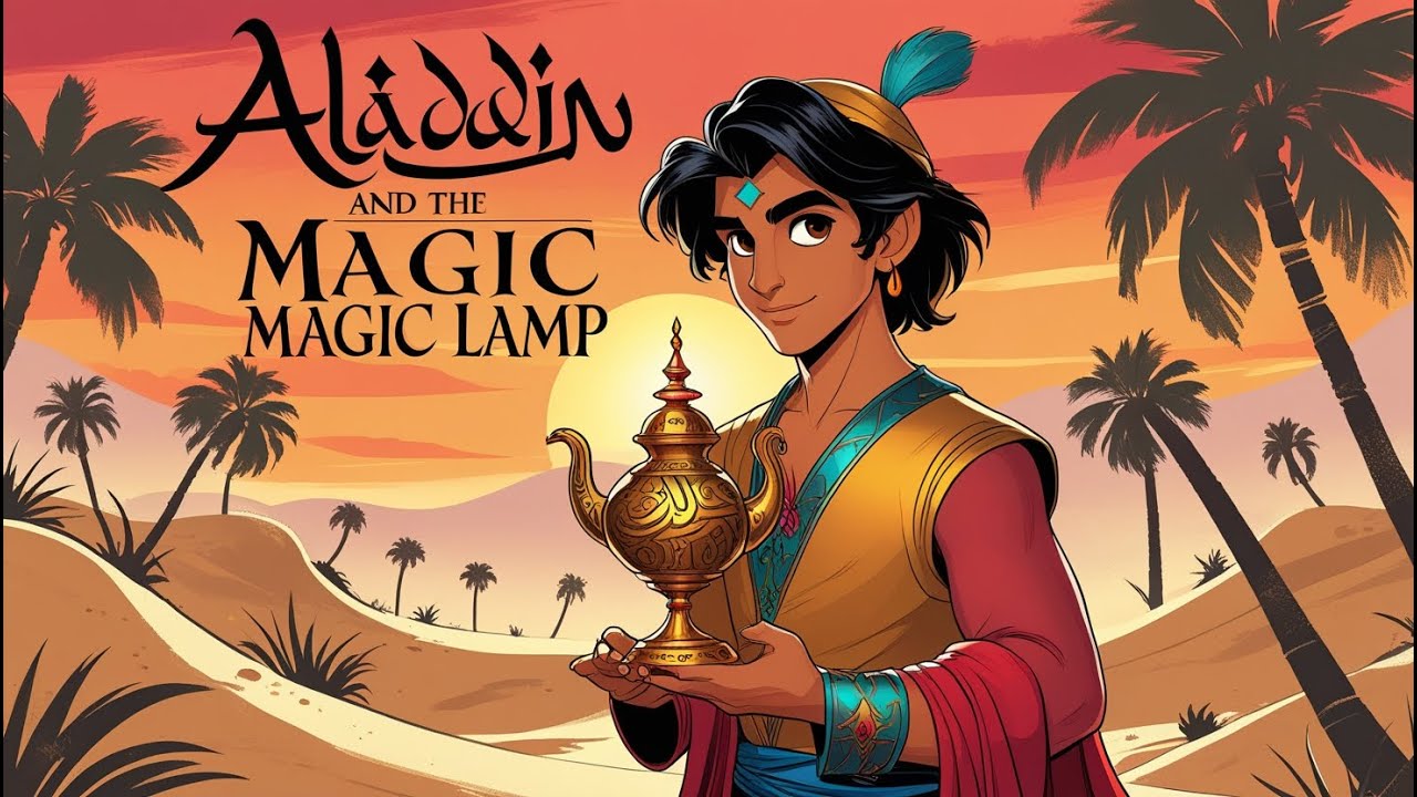 Aladdin and the Magic Lamp | Story for Kids! - YouTube