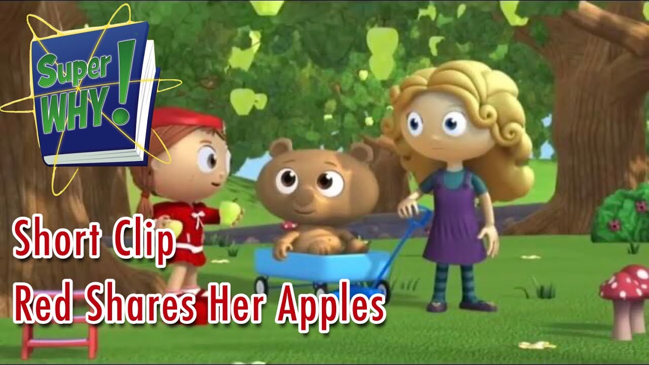 Super Why Short Clip in 4K Red Shares Her Apples - YouTube
