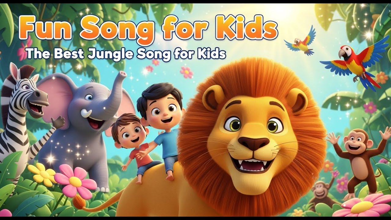 The Best Jungle Song for Kids | Nursery Rhymes & Fun Song for Kids ...
