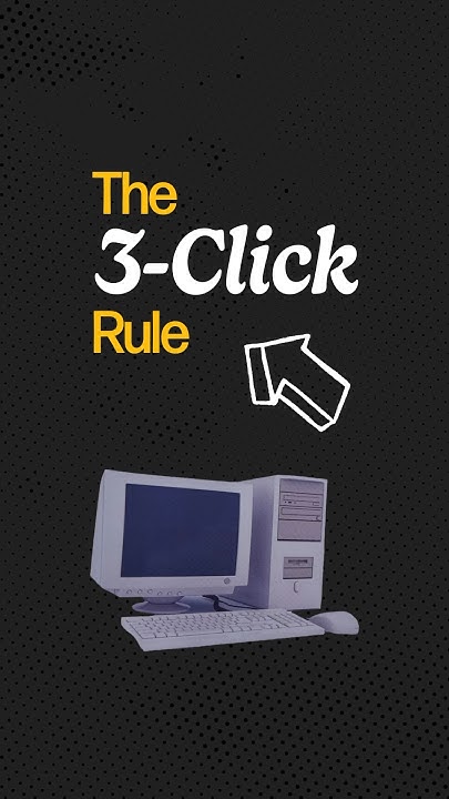 Struggling to meet the infamous “3-Click rule”, a classic client request? You’re not alone ...