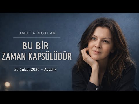 Umut'a Notlar #1 : Bu bir zaman kapsülüdür 