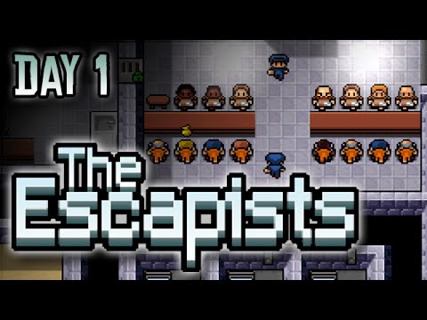 The Escapists Let's Play - Prison Escape Gameplay Ep 1 "Beat up Clark ...