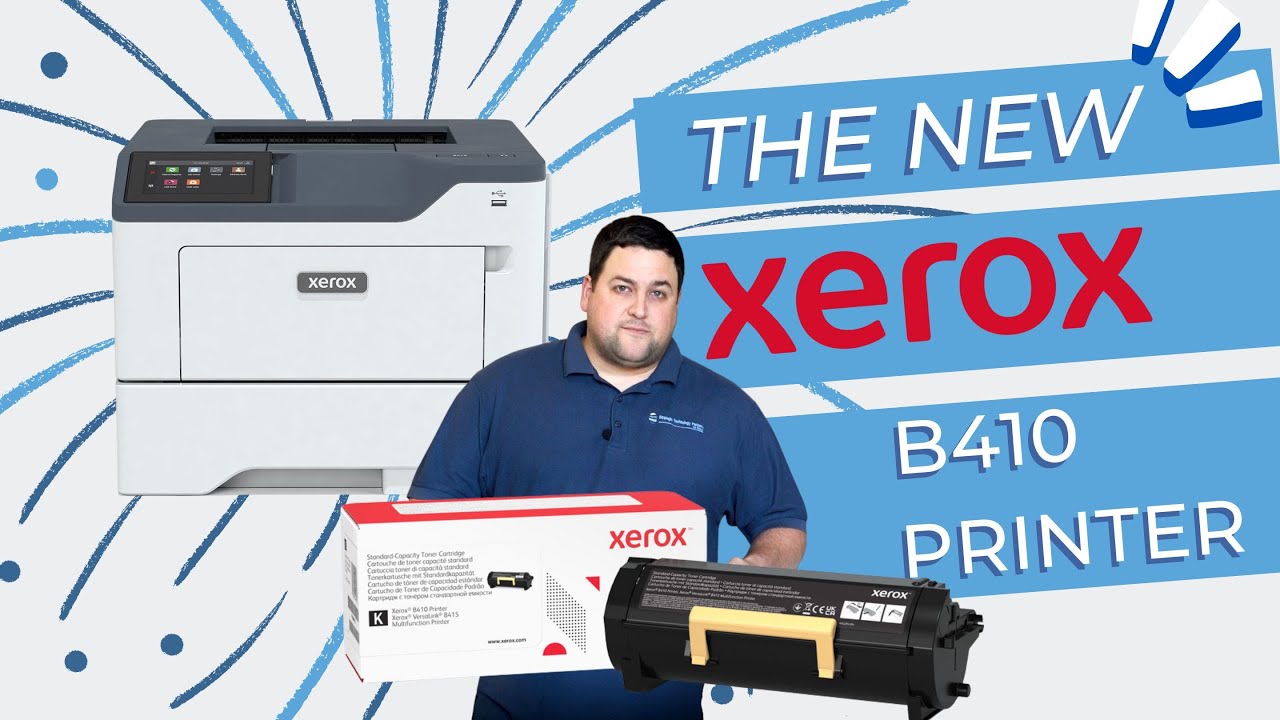 How to replace the Toner on your Xerox machine: New B410, B415 - YouTube
