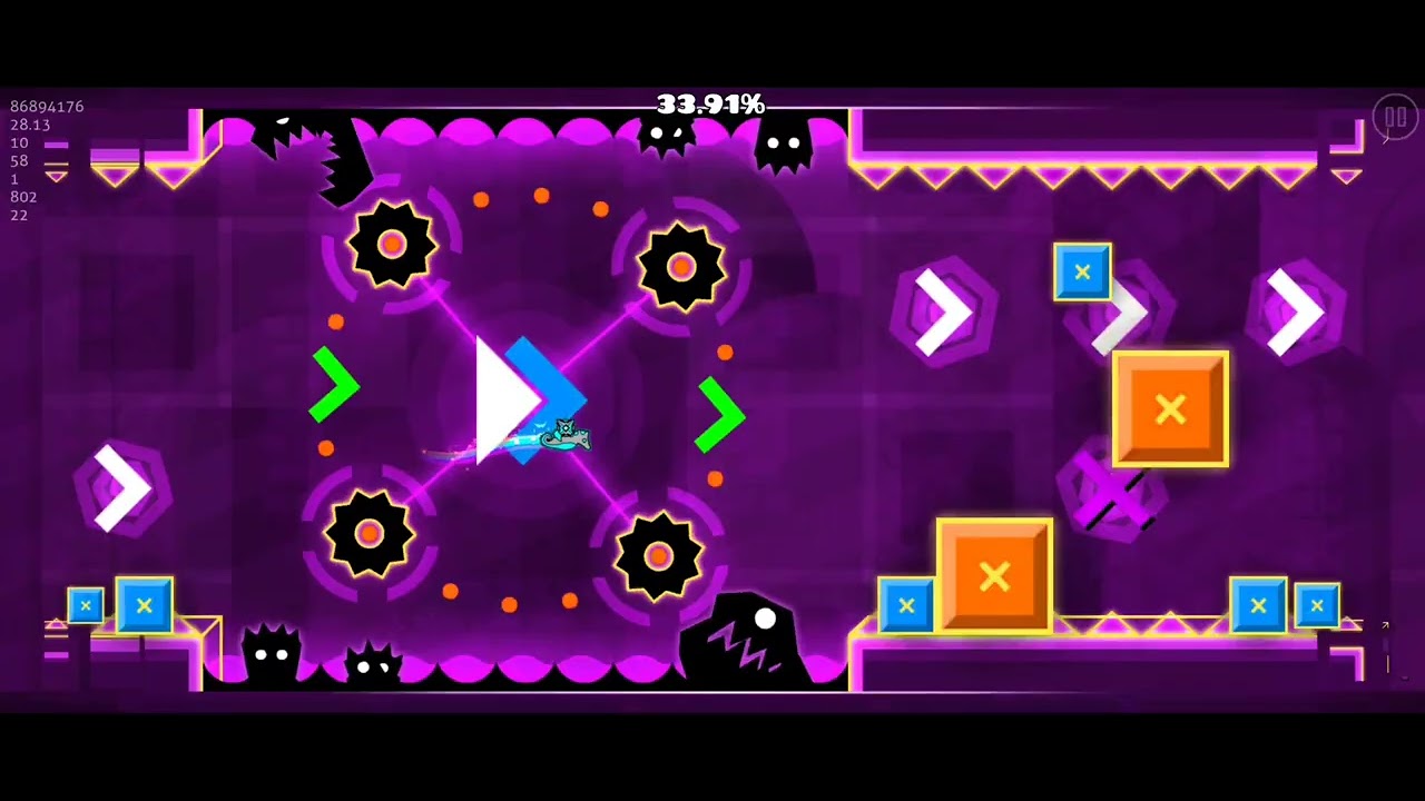 Geometry Dash - Daily Level #379 SEGA PLAYSTATION 100% All Coins ...