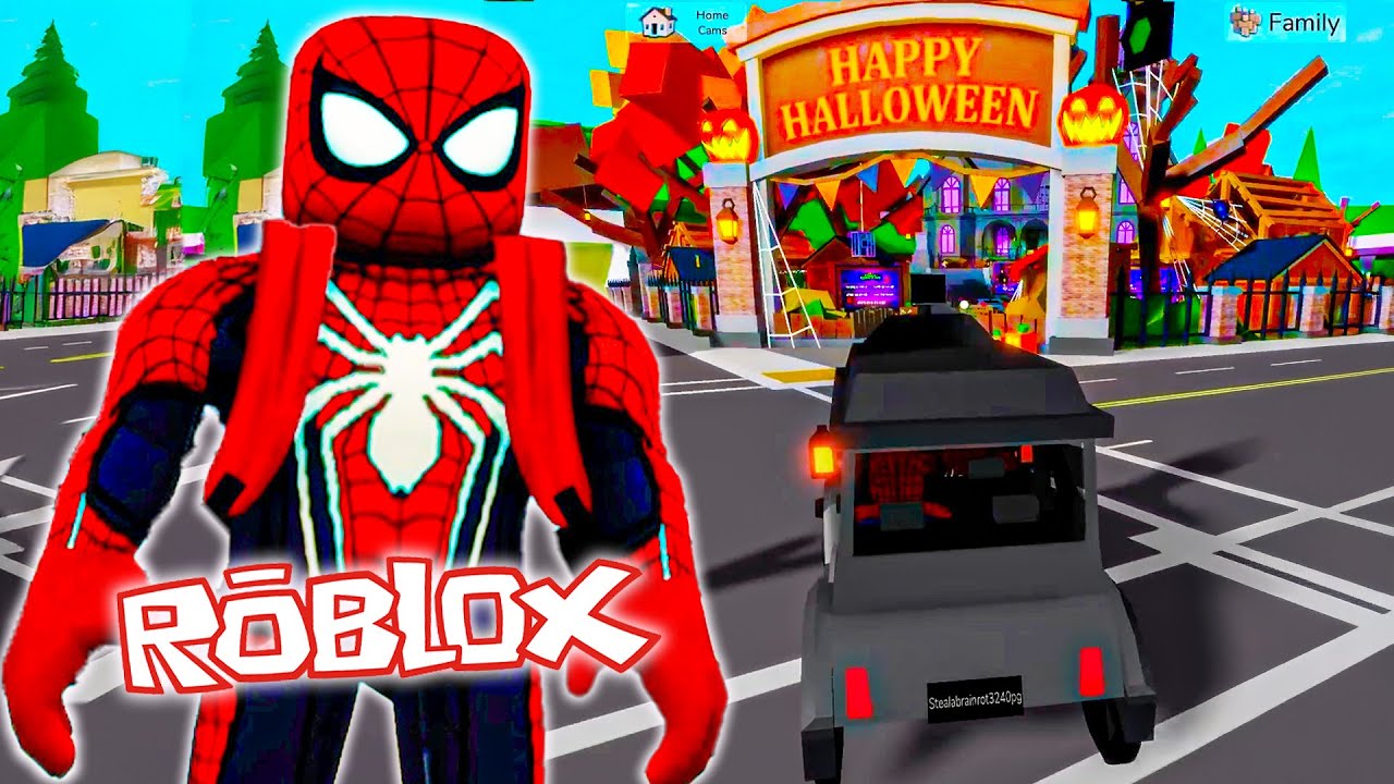 HALLOWEEN HAUNTED HOUSE ROBLOX BROOKHAVEN - YouTube