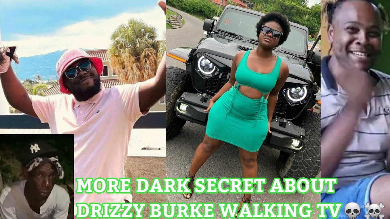 DRIZZY BURKE WALKING TV AGAIN... MORE DIRT!!! - YouTube