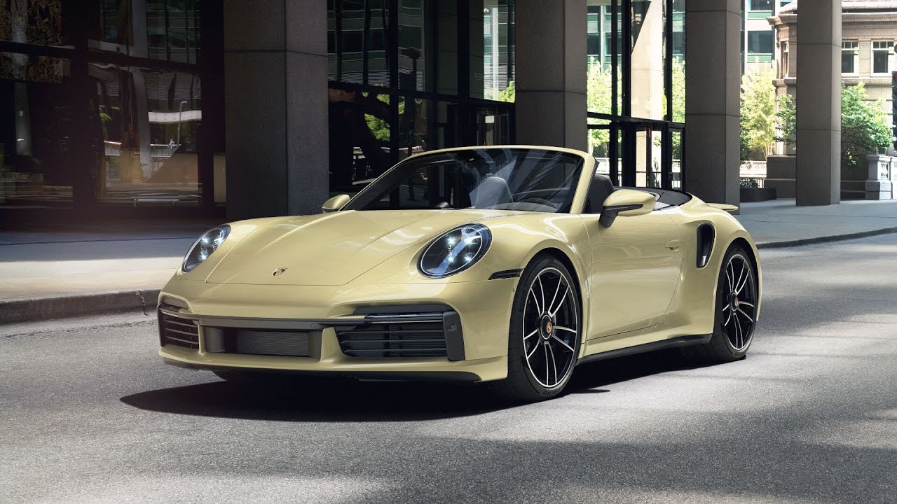 Porsche 911 992 Turbo S Cabriolet Paint Colours | Paint to Sample ...