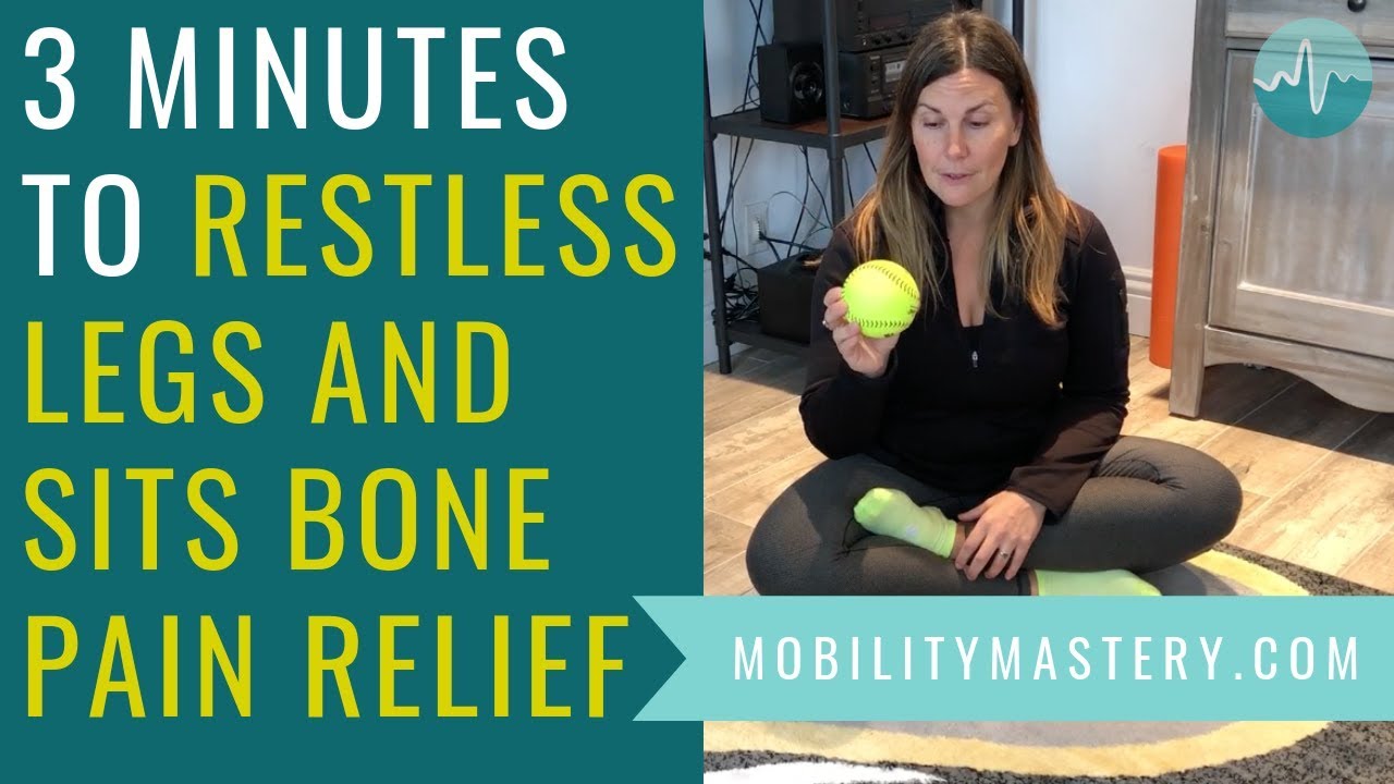 Hamstring fascia release for sit bone pain, restless legs, heel pain ...