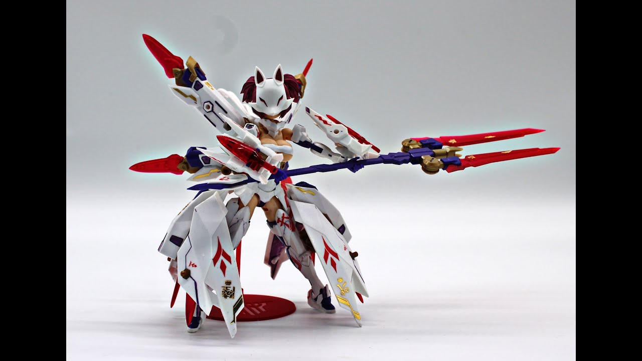 1/12 Kotobukiya Megami Device Asra Nine Tails - Quick Build/Review ...