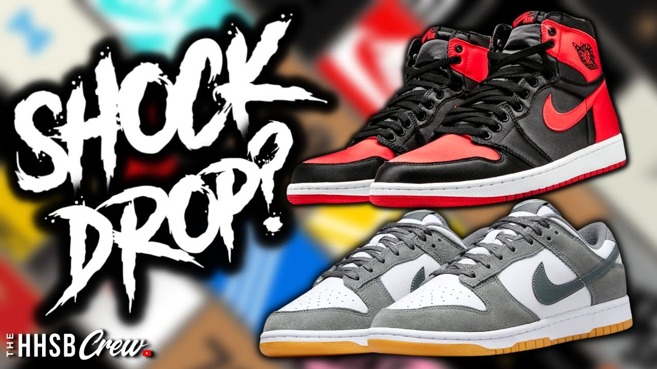 SHOCK DROP COMING SOON & NIKE DUNK LOW GREY GUM - YouTube