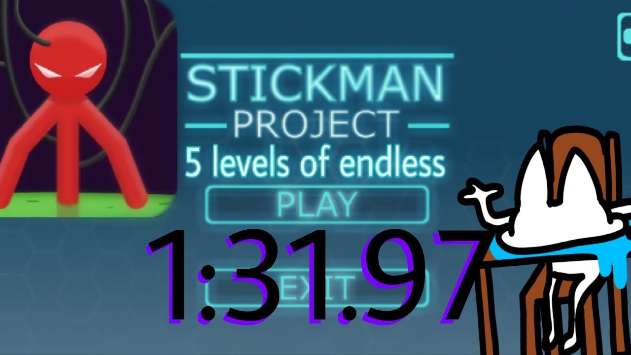 Stickman Project - 01:31.97| 5 levels of endless - YouTube