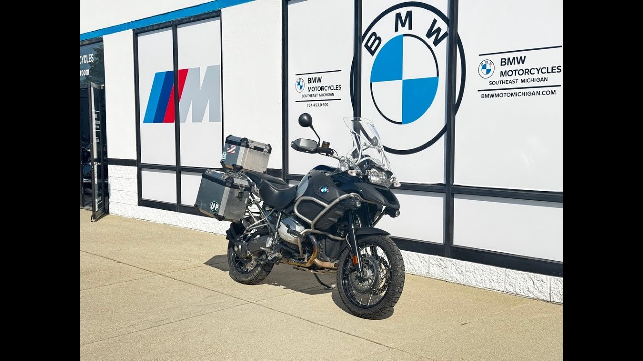 Walk around 2012 BMW R1200GSA - YouTube