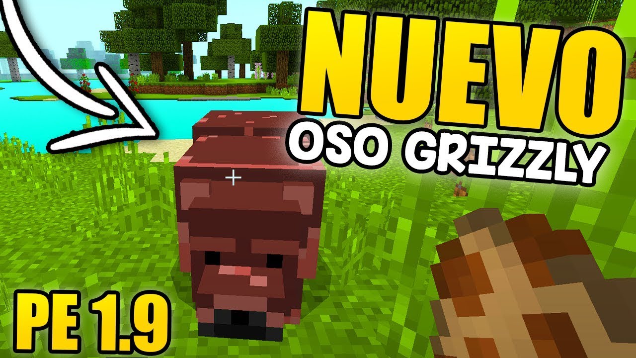 👉 NUEVOS OSOS GRIZZLY EN MINECRAFT PE 1.9.0.3 & MINECRAFT 1.14 (18W49A ...