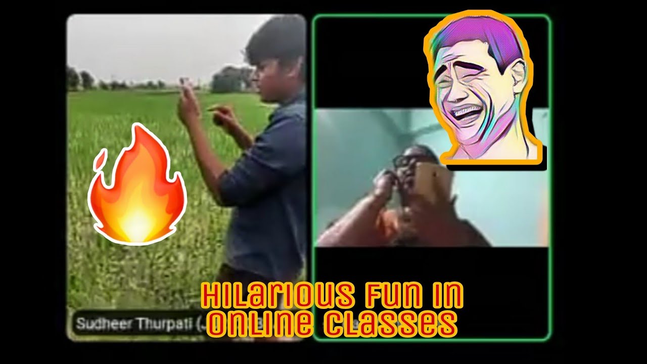 fun with teacher during online classes,Best funny video - YouTube