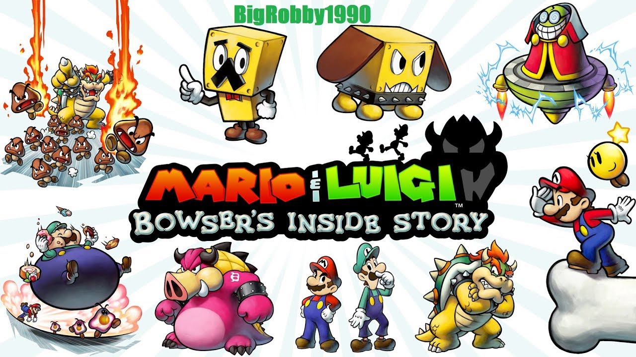 Mario & Luigi: Bowser's Inside Story [DS] - Inside A Derpy Turtle Part ...