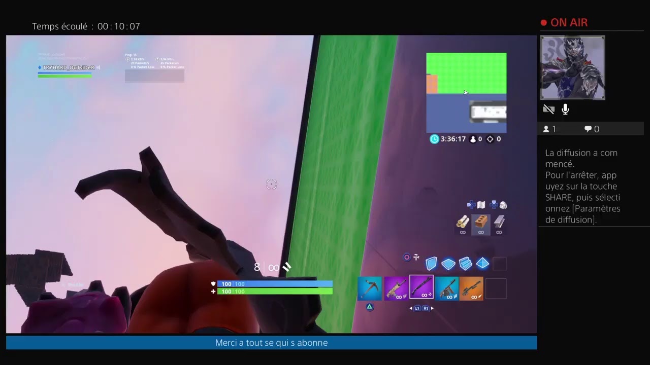 Live Fortnite moving zone - YouTube