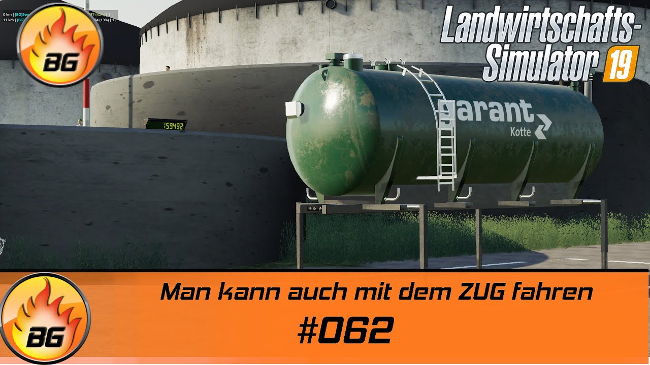 LS19 - BG FARM II #062 | Man kann auch mit dem ZUG fahren | FS19 | Let ...